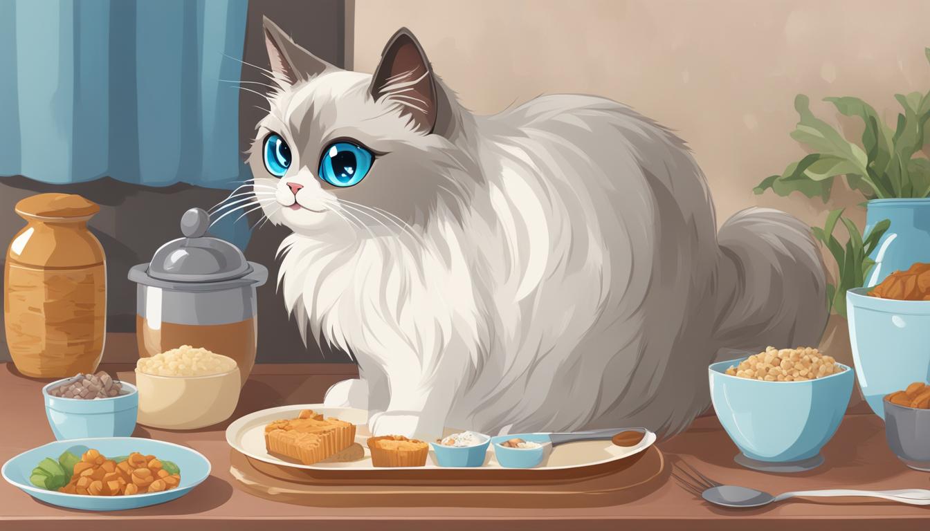 Do Ragdoll Cats have any food-related problems? Ragdoll Cat Breed
